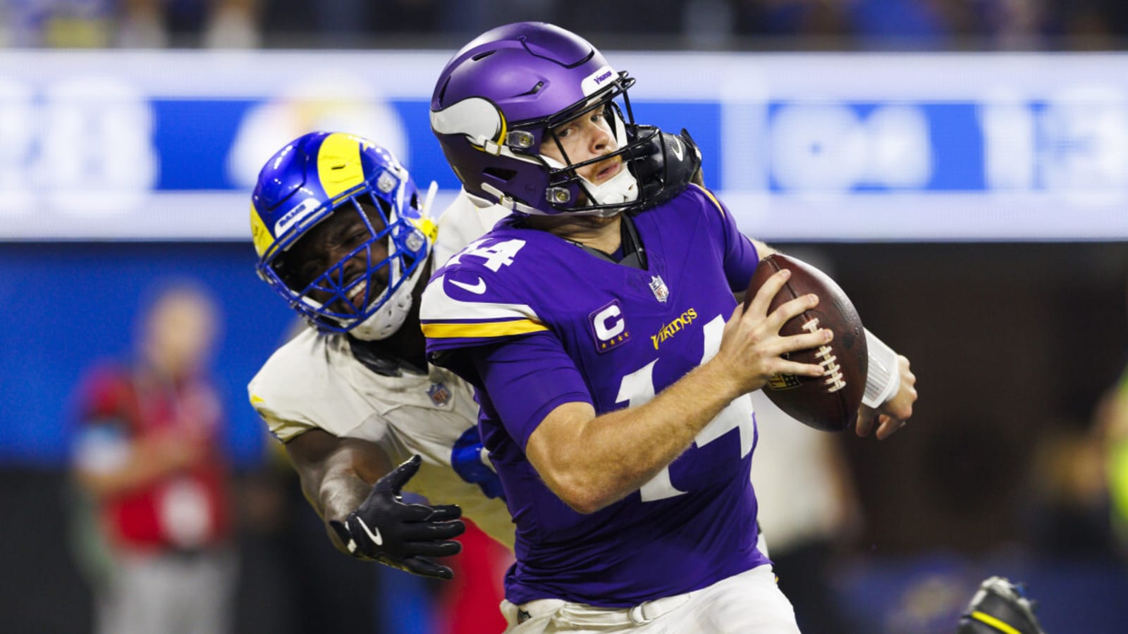 The Nfl Is Officially Moving The Rams Vs Vikings Playoff Game Yardbarker