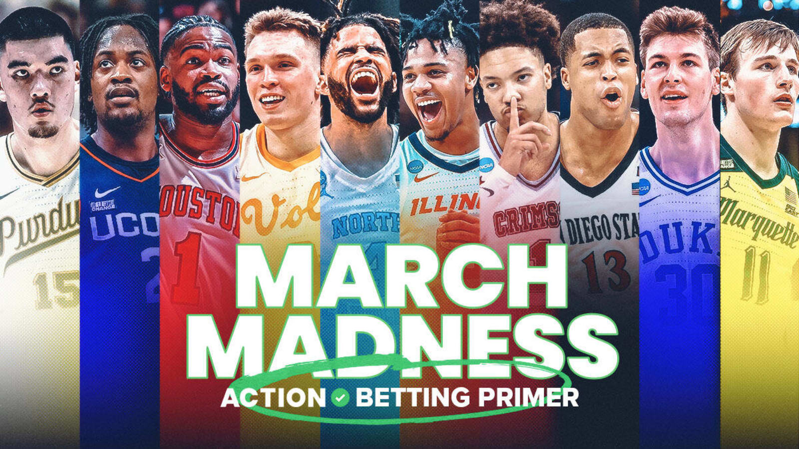 March Madness Sweet 16 betting trends, stats and notes from the Action ...