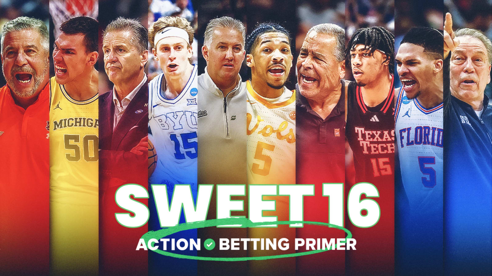 March Madness Sweet 16 Betting Trends, Stats, Notes: Action Network ...