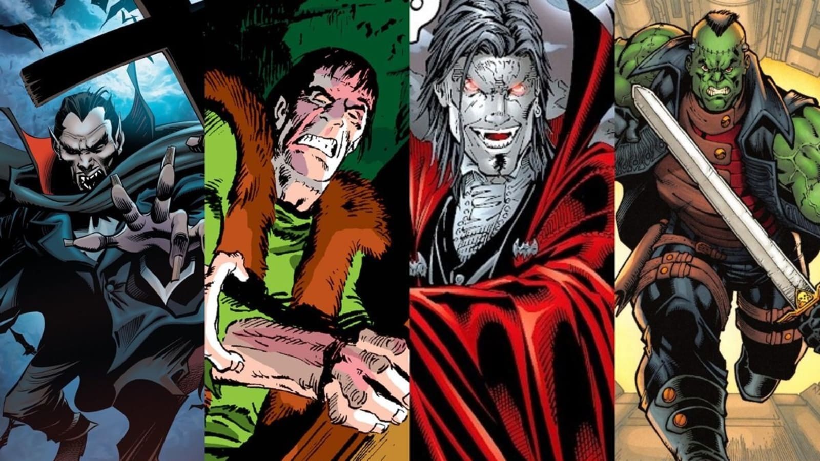 Marvel and DC Both Have Their Own Versions of Dracula and Frankenstein ...