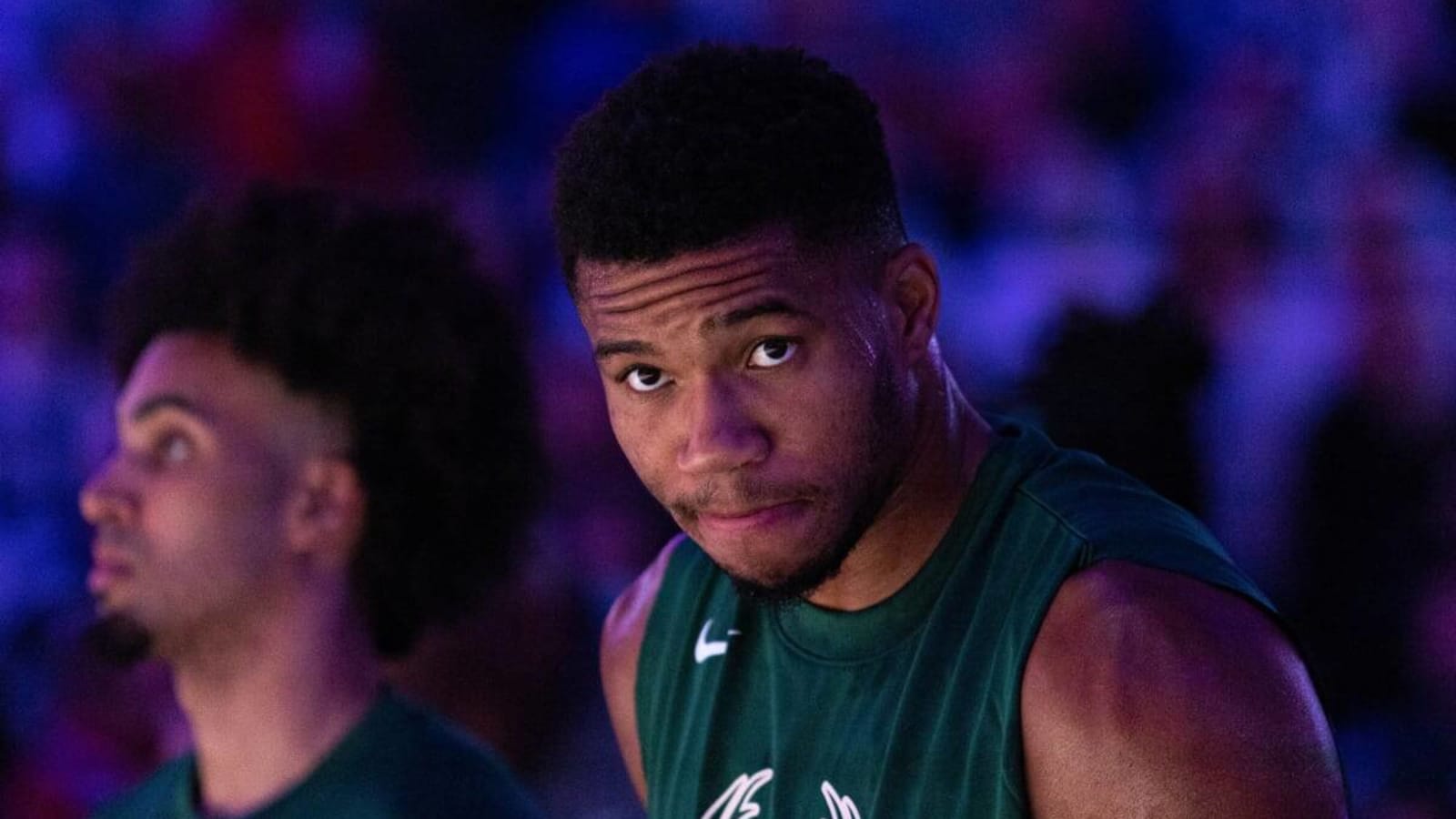 Photo Of Giannis Antetokounmpo Getting Dunked On Going Viral | Yardbarker