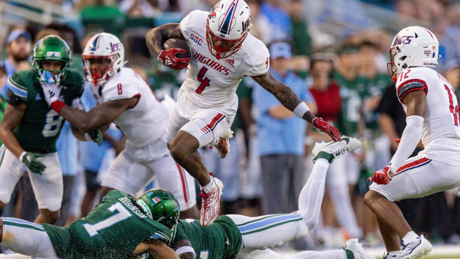 Auburn has offered former South Alabama wide receiver Caullin Lacy | Yardbarker