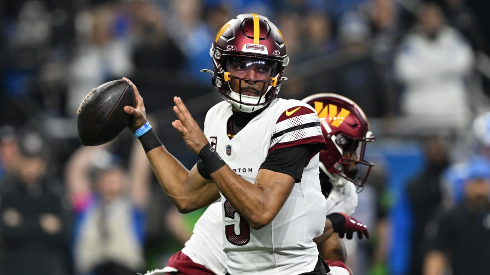 Commanders Jayden Daniels 'Surreal' Reaction To Breaking 33-Year Streak | Yardbarker