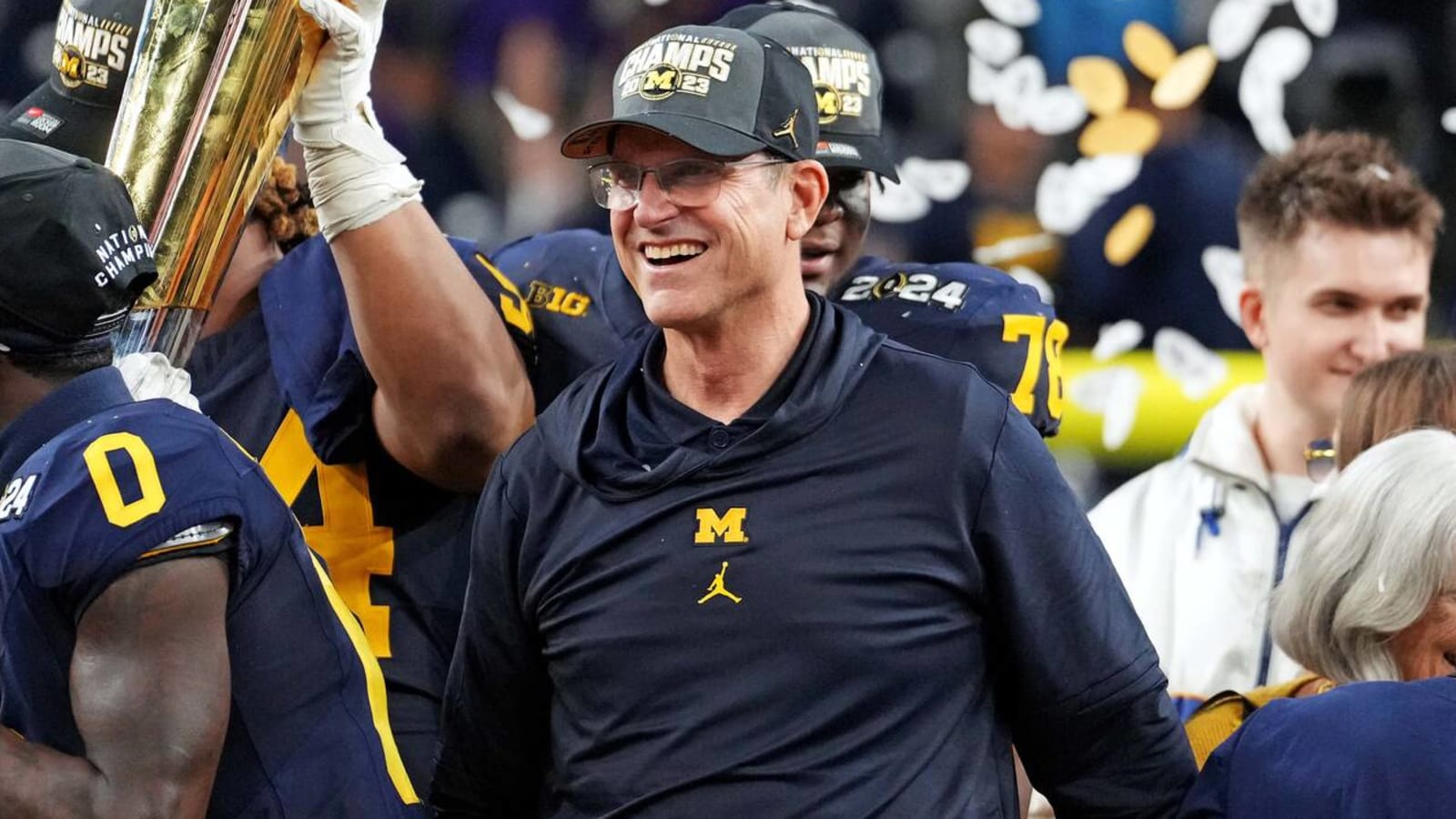 Jim Harbaugh quoted J.J. McCarthy after winning national championship | Yardbarker