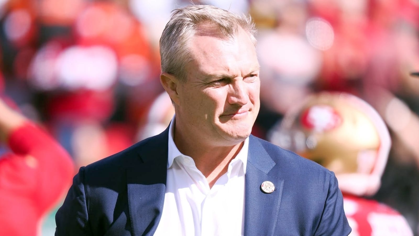 49ers GM John Lynch breaks silence on sideline exchange with De'Vondre Campbell | Yardbarker