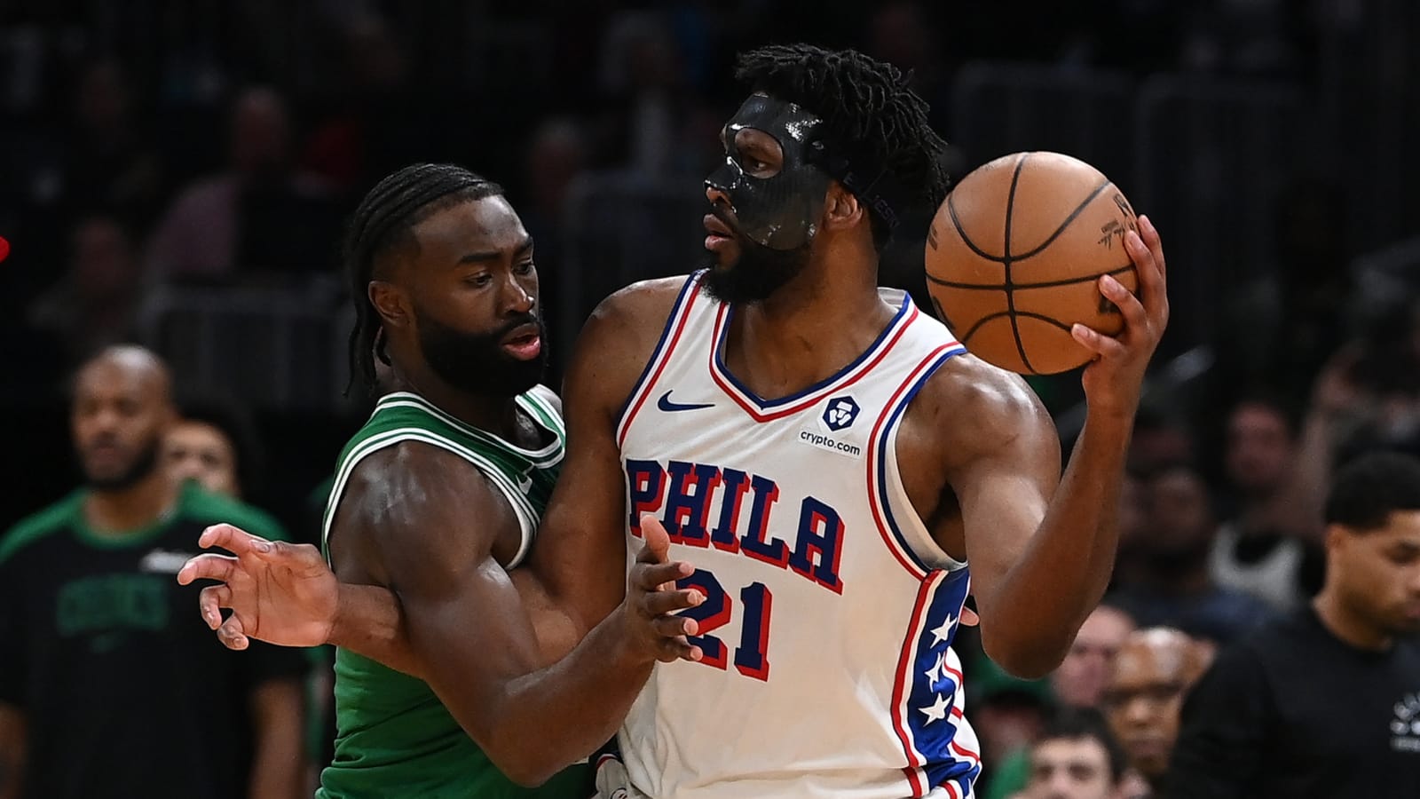 Joel Embiid hit with huge fine over ‘obscene gestures’ during Celtics game | Yardbarker