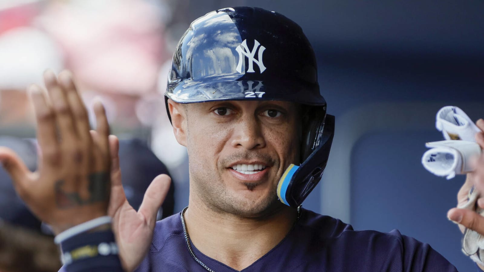 Watch: Yankees' Giancarlo Stanton hits insane 485-foot home run | Yardbarker