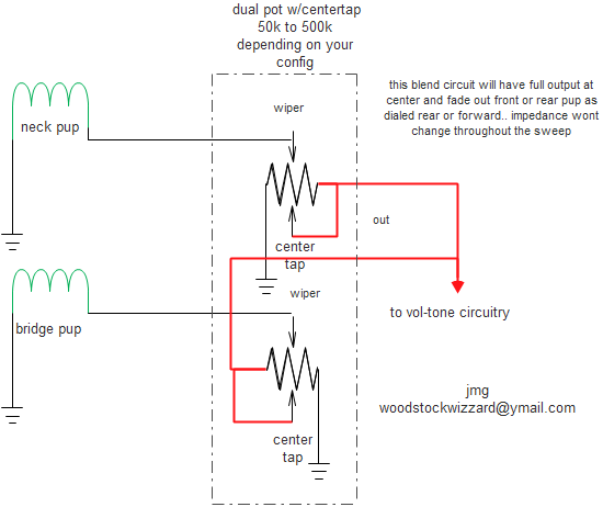 Relative Volumes of Blended Pickups | GuitarNutz 2