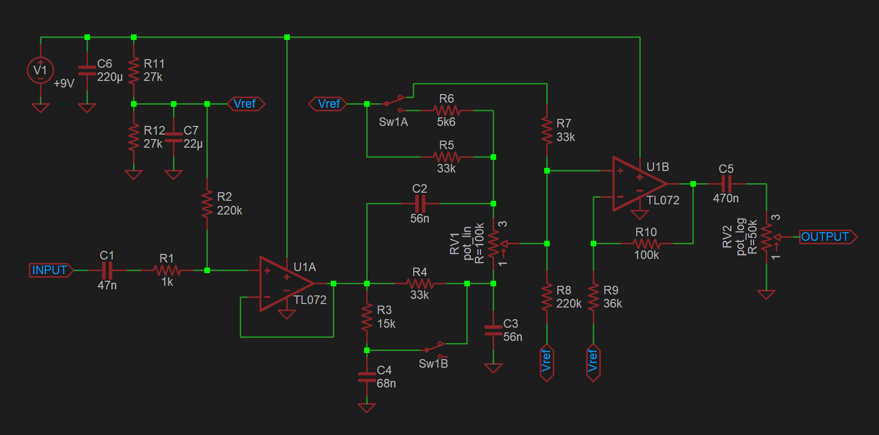 active tone control ideas? | GuitarNutz 2