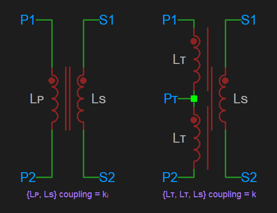 Coupling of Tapped Transformers (and Other Inductors) | GuitarNutz 2