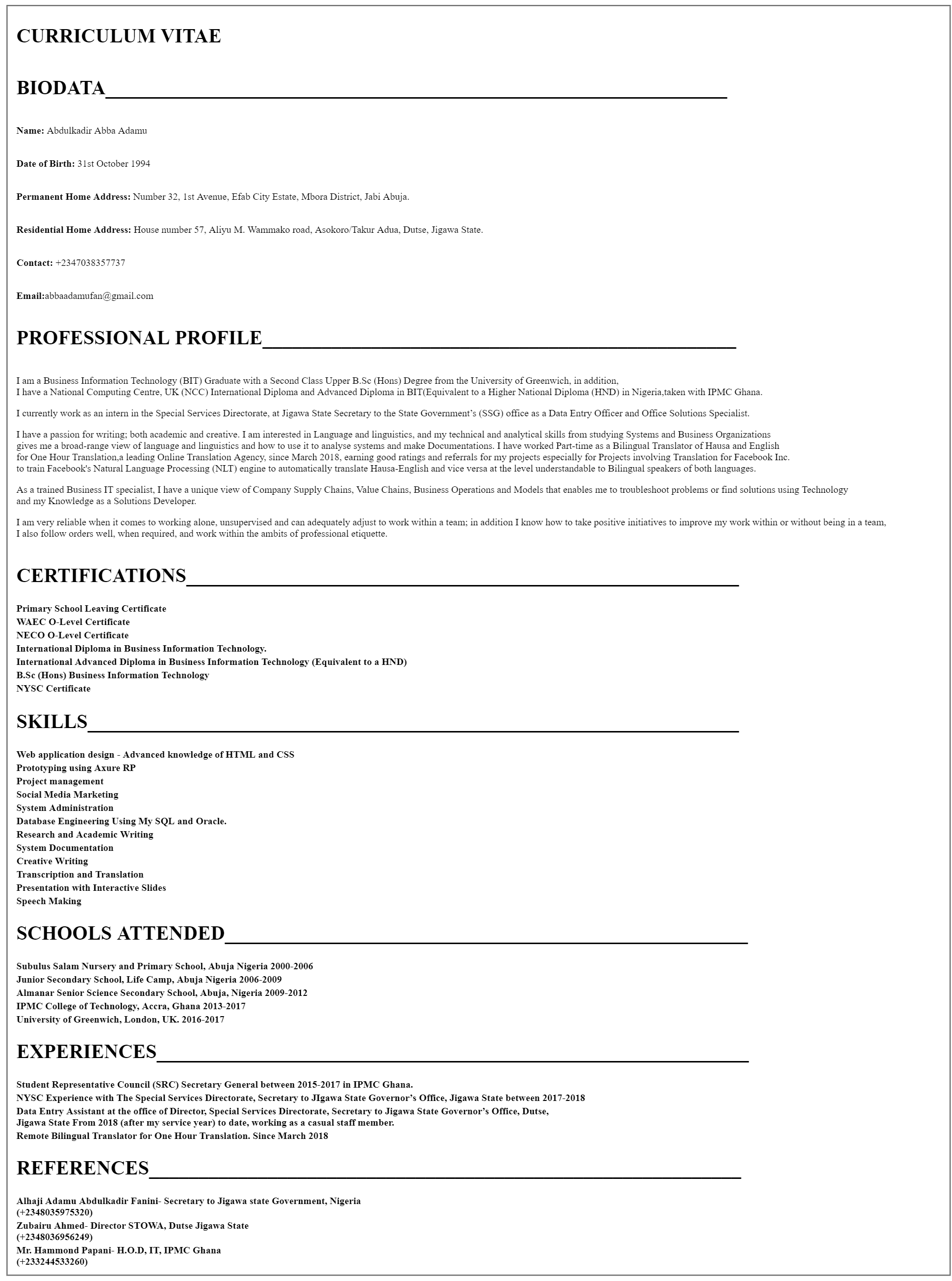 Github Abbaadamufan Abbaadamufan Startng