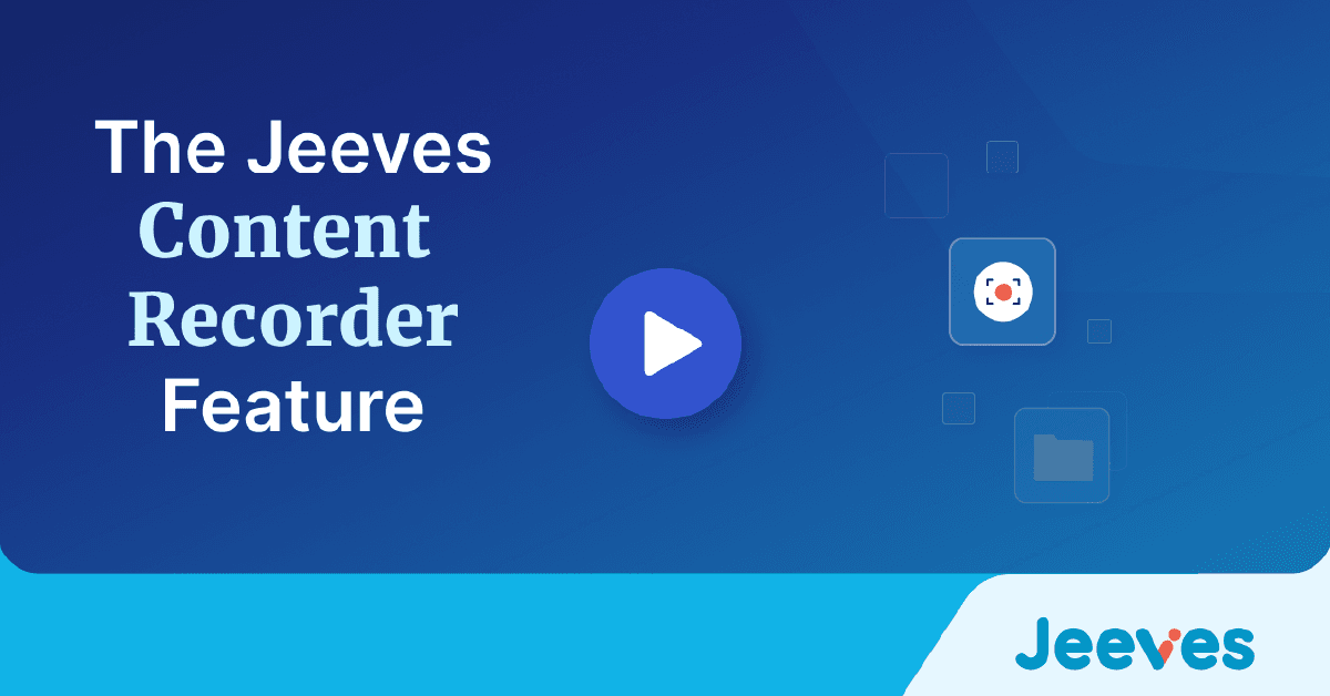 Create Microlearning Videos With Jeeves’ AI Narration