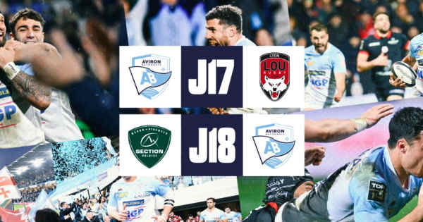 Actualités - Programmation de la J17 et J18