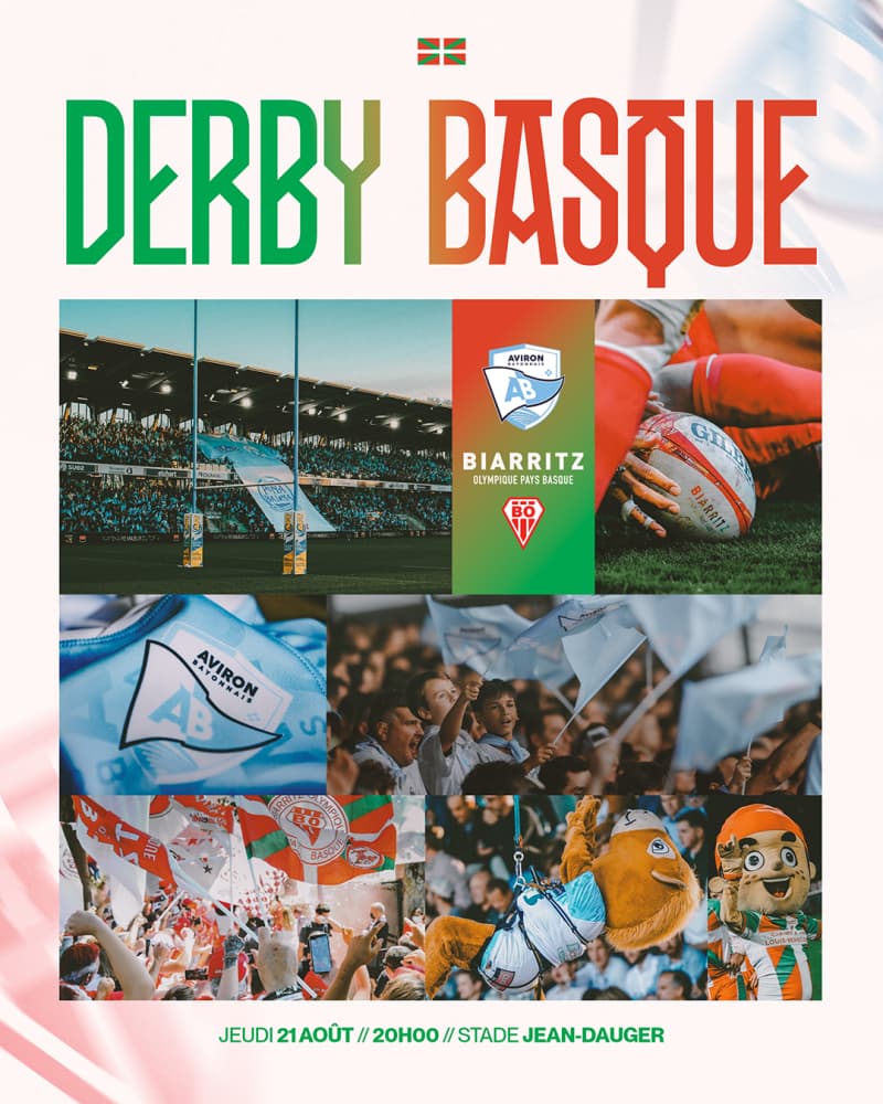 Actualités - Le derby basque - Aviron Bayonnais / Biarritz Olympique