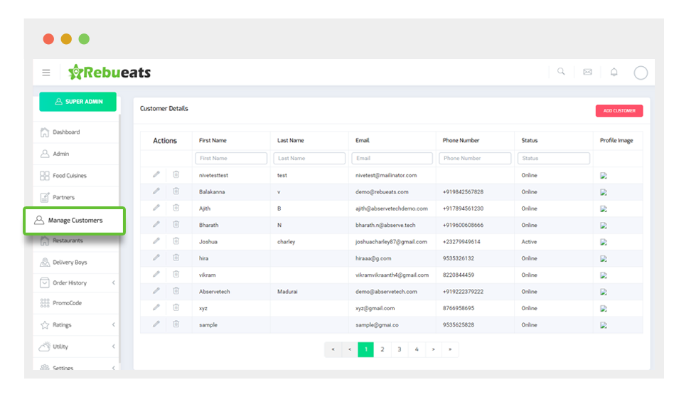 UberEats Clone Script - Abservetech