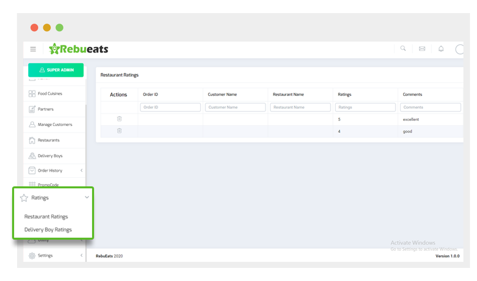 UberEats Clone Script - Abservetech