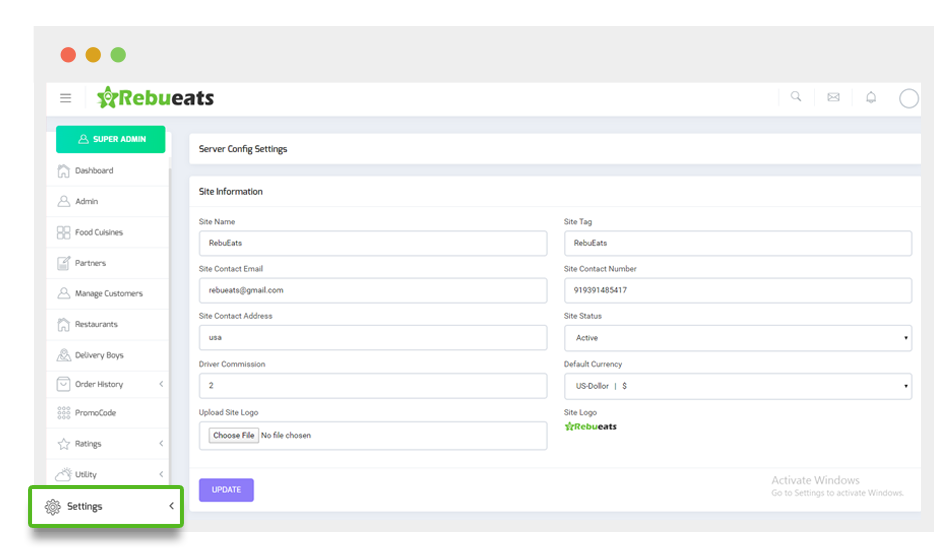 UberEats Clone Script - Abservetech