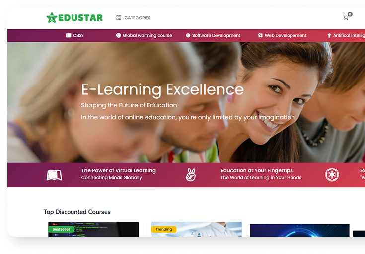 Udemy Clone | Lynda Clone | Coursera Clone - Abservetech