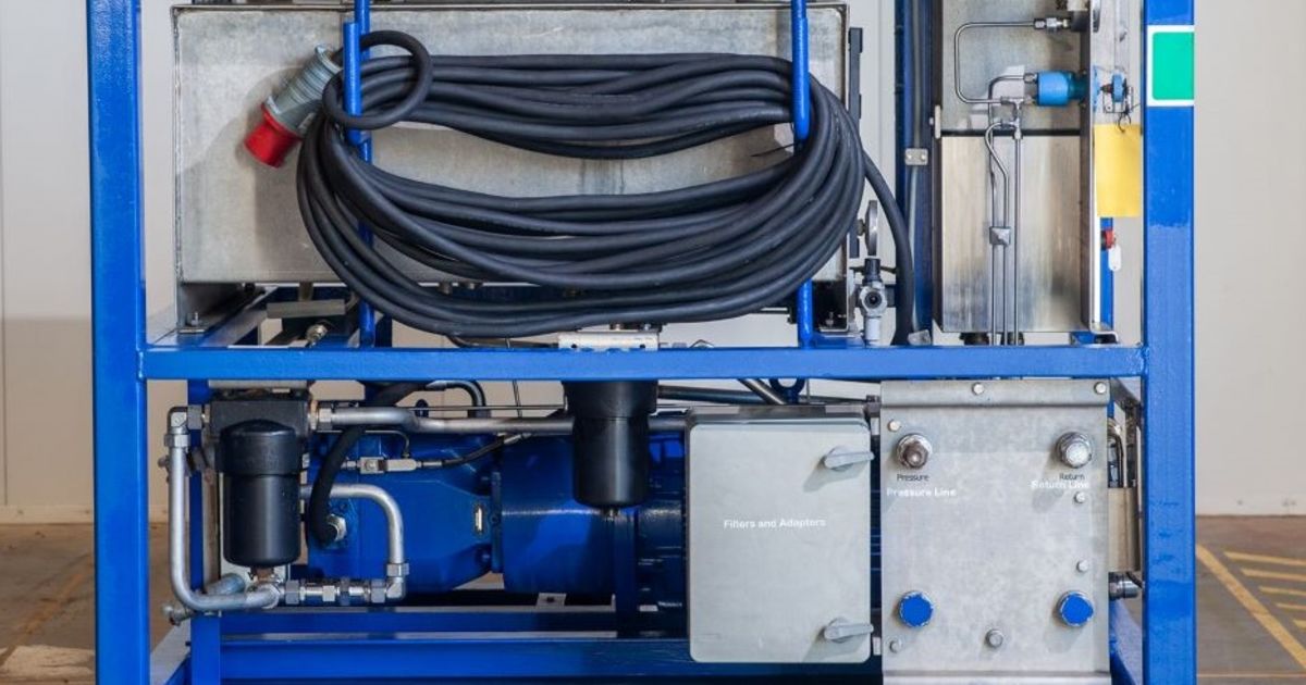 HPU 30 kW Mineral Oil, Hydraulic Units - HPU - BlueSolutions AS