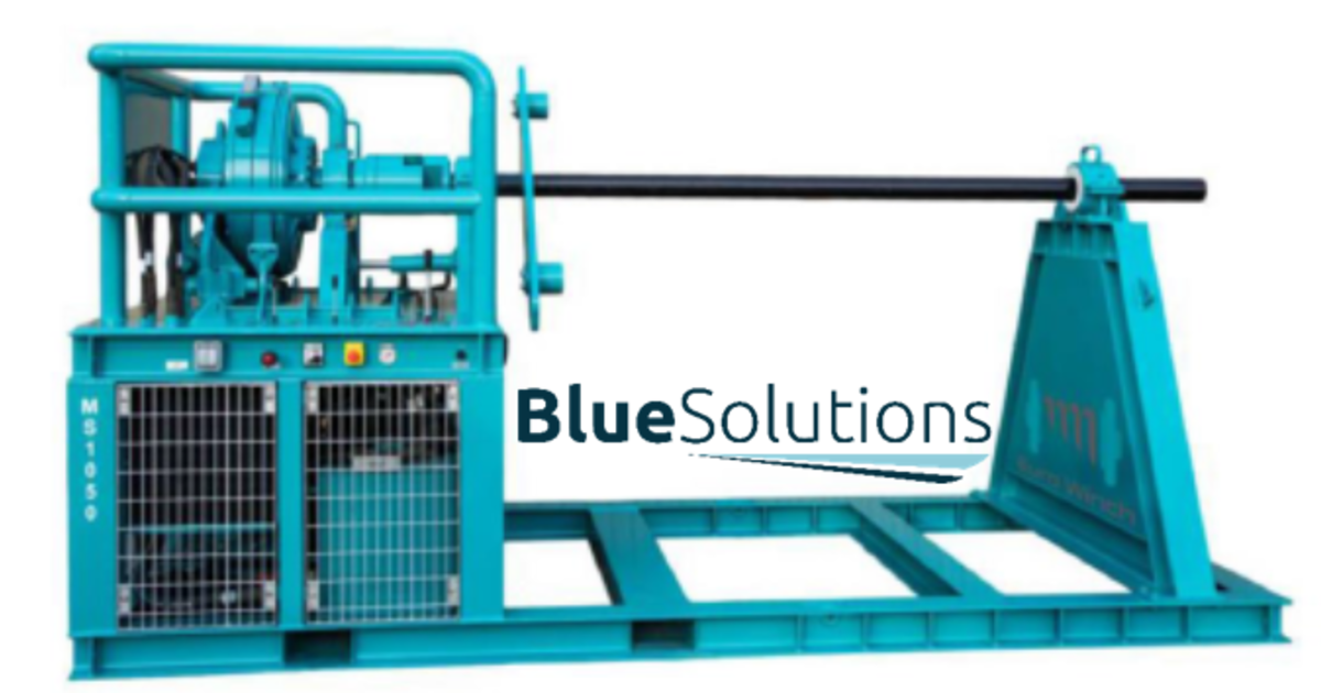 New 35T Back tension Spooling Unit · BlueSolutions AS