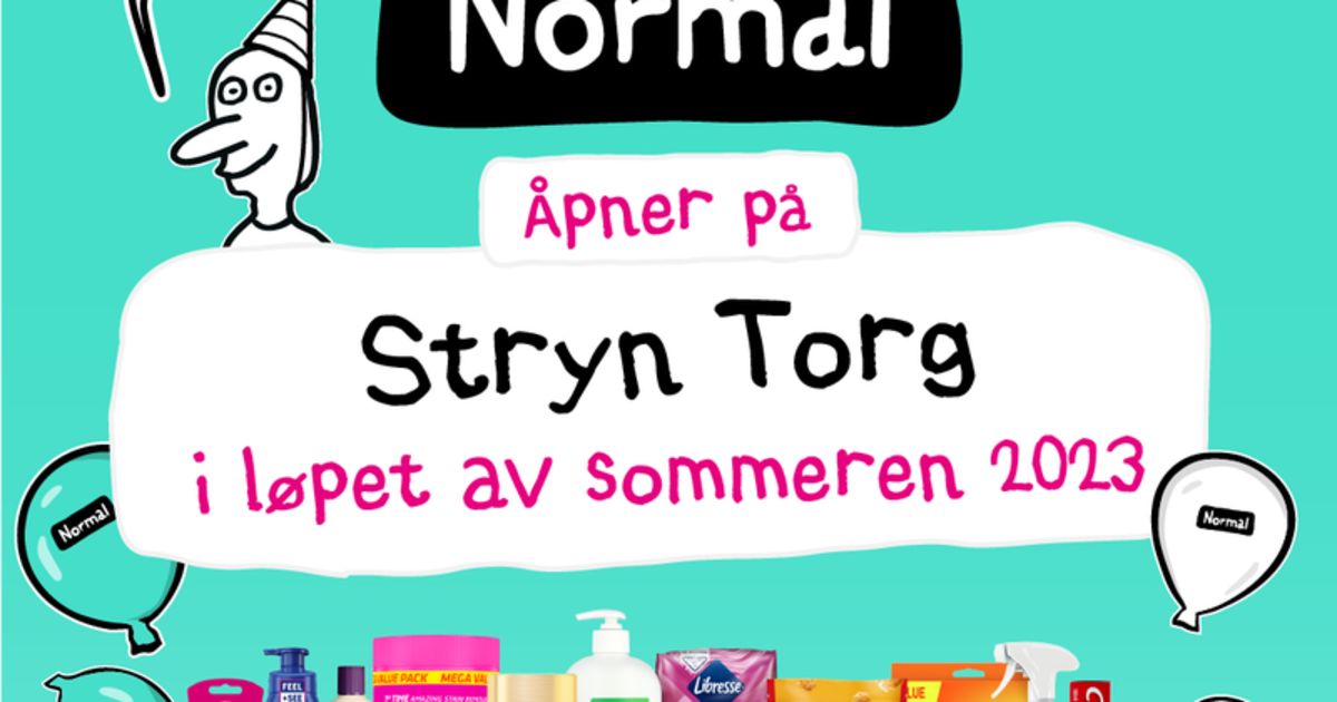Normal åpner butikk i løpet av sommeren 2023 · Stryn Torg