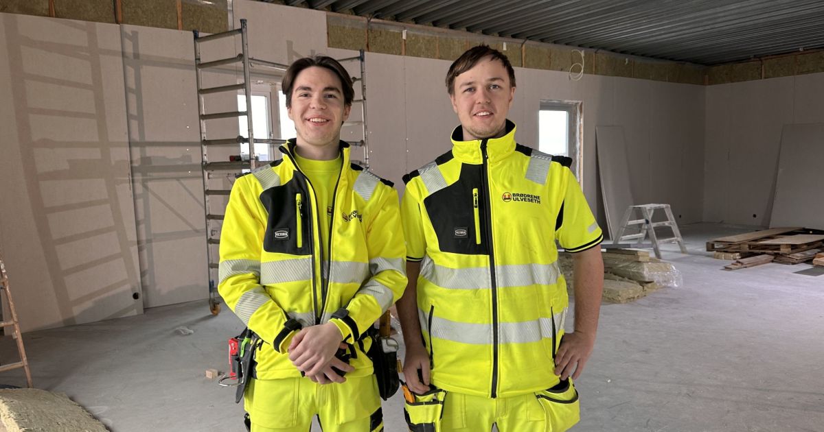 Tømreravdeling fra januar 2026 · Brødrene Ulveseth