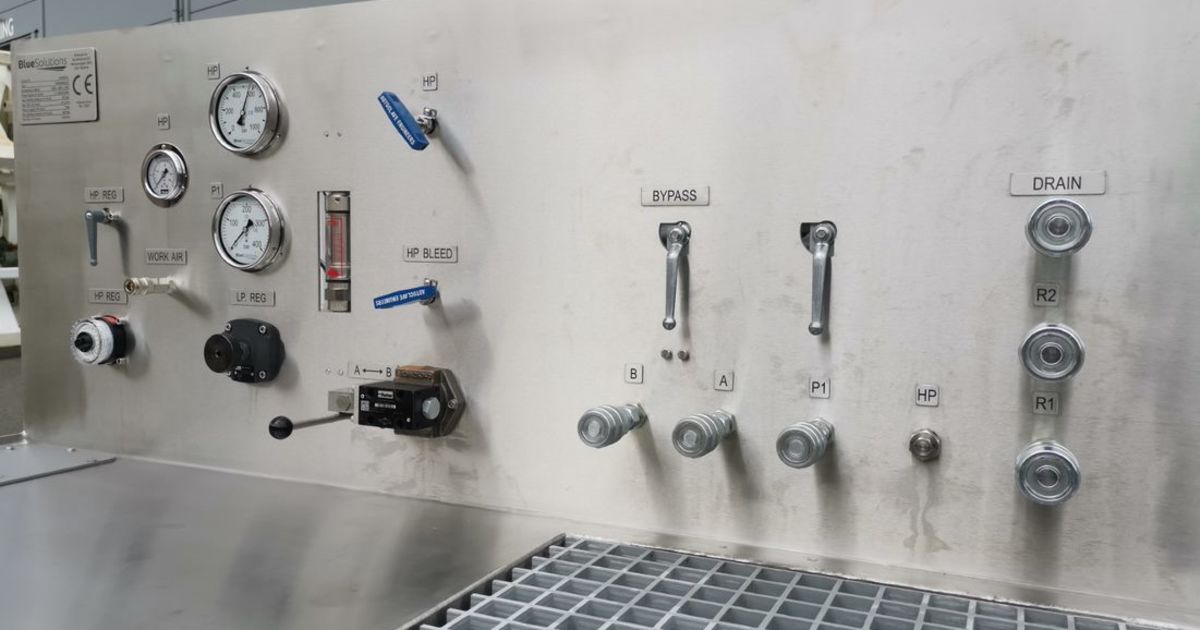 HP / LP Workshop Test unit · BlueSolutions AS