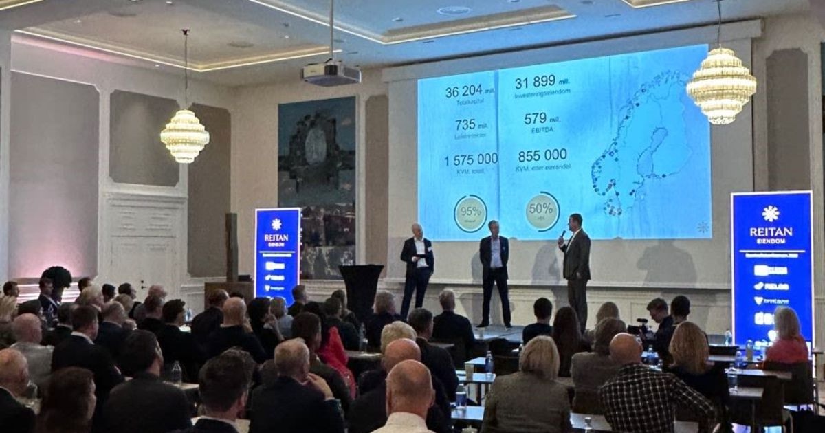 Reitan Eiendoms første Bærekraftskonferanse · VestenFjeldske Eiendom