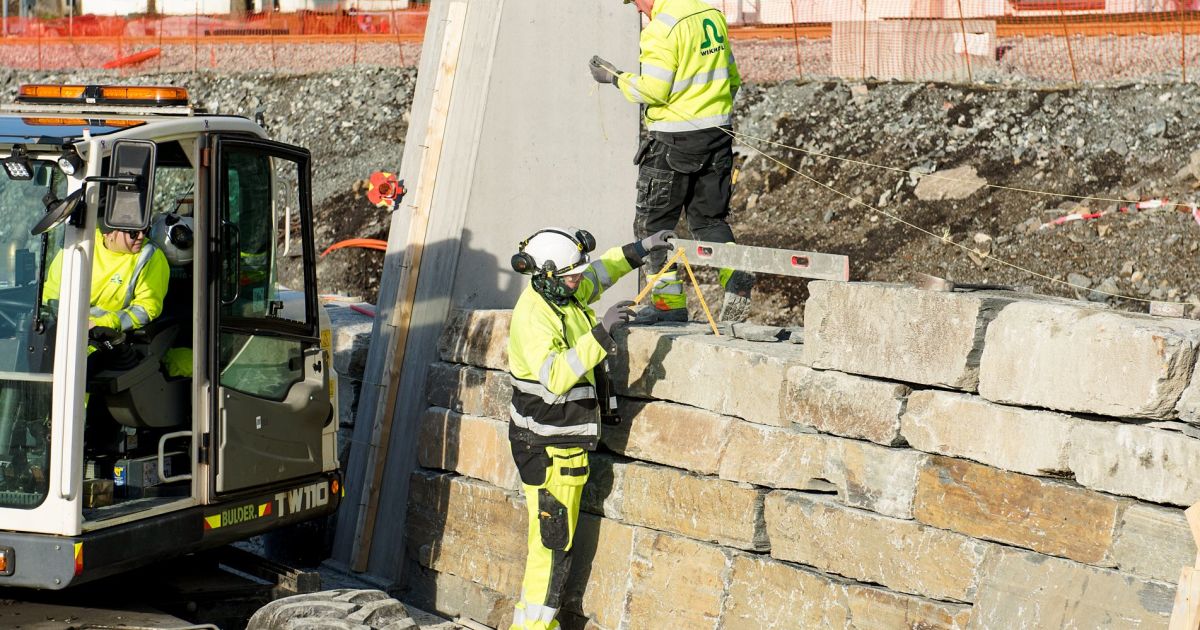 Natursteinsmurer · Anleggsgartnermester Wikholm