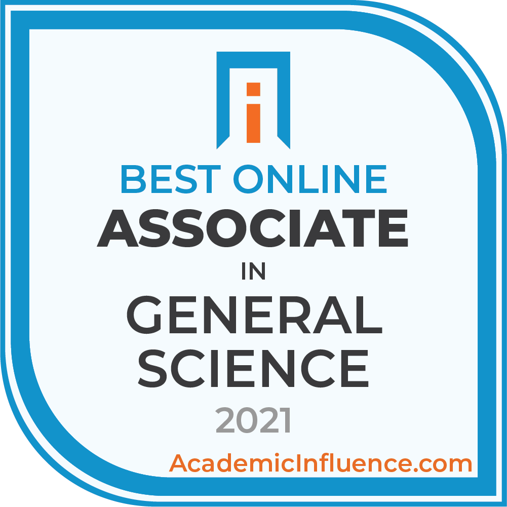 Best Online Associate in General Science | Academic Influence