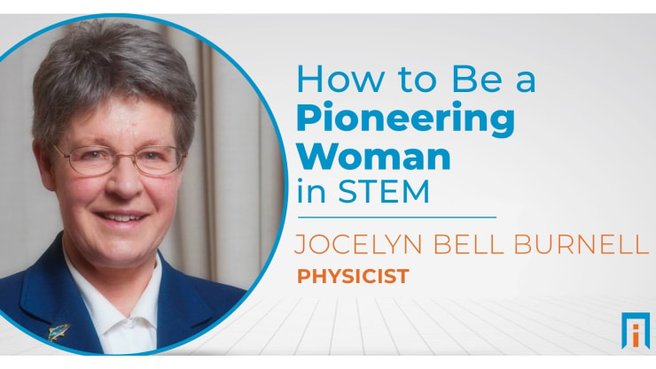 How to be a pioneering woman in STEM | Interview with Dame Jocelyn Bell ...