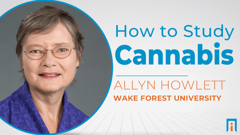 How to Study Cannabis | Interview with Dr. Allyn Howlett | Academic ...