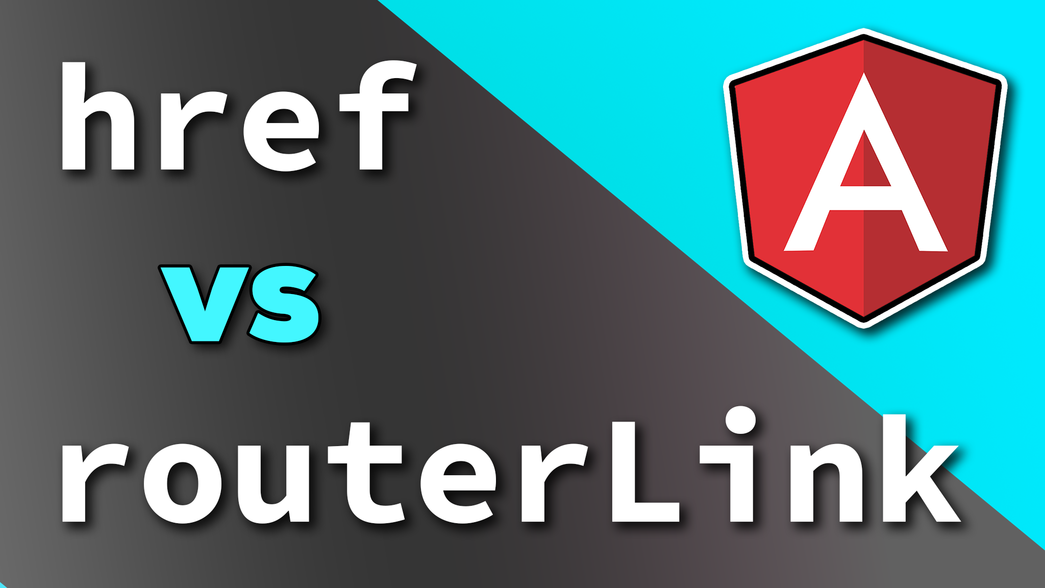 Angular 'routerLink' vs 'href' Angular 'routerLink' vs 'href'