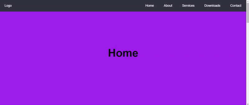 Adding Scroll-aware Navigation