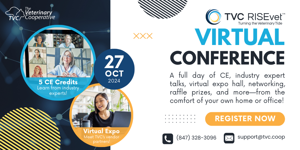 2024 TVC RISEvet™ Virtual CE Conference #2, Sun, Oct 27th, 2024 @ 9:00 ...
