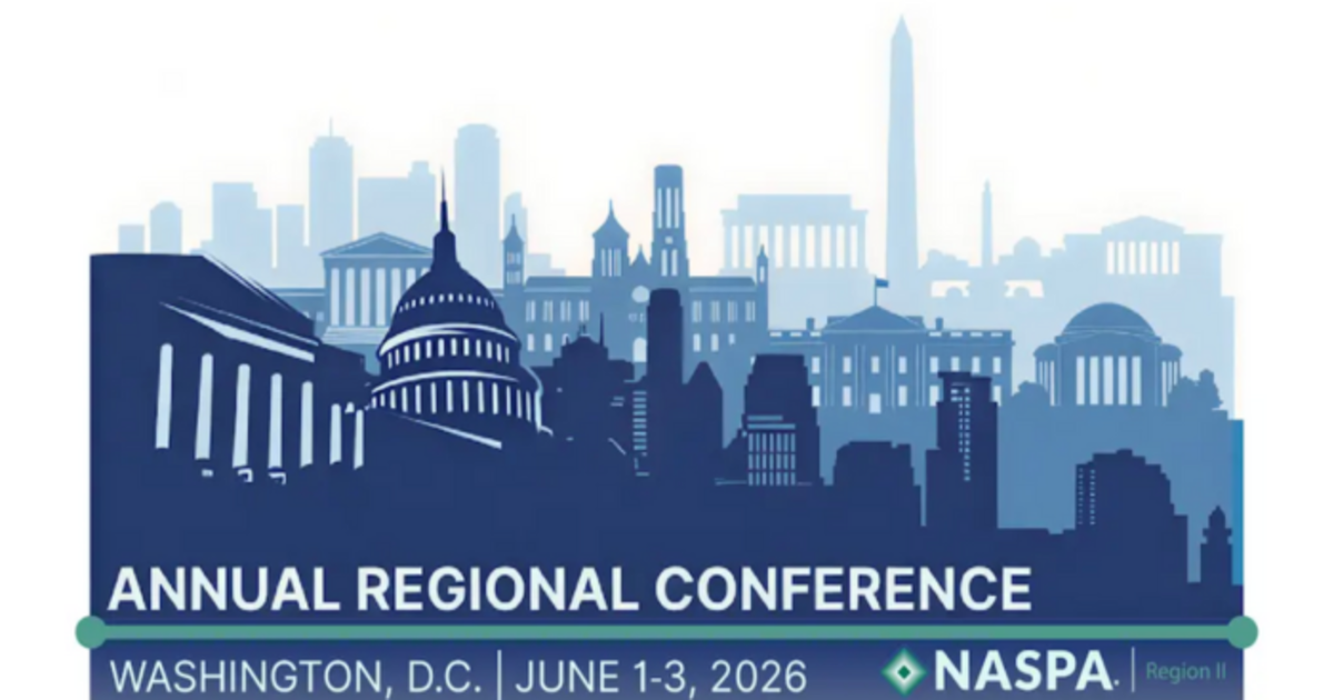 2026 NASPA Region II Annual Conference, Sun, May 31st, 2026 @ 7:59 PM NASPA