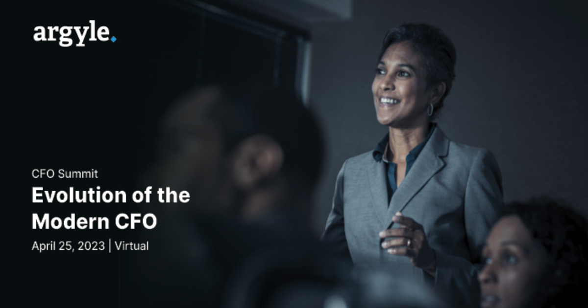 CFO Summit: Evolution of the Modern CFO, Tue, Apr 25th, 2023 @ 11:00 AM ...