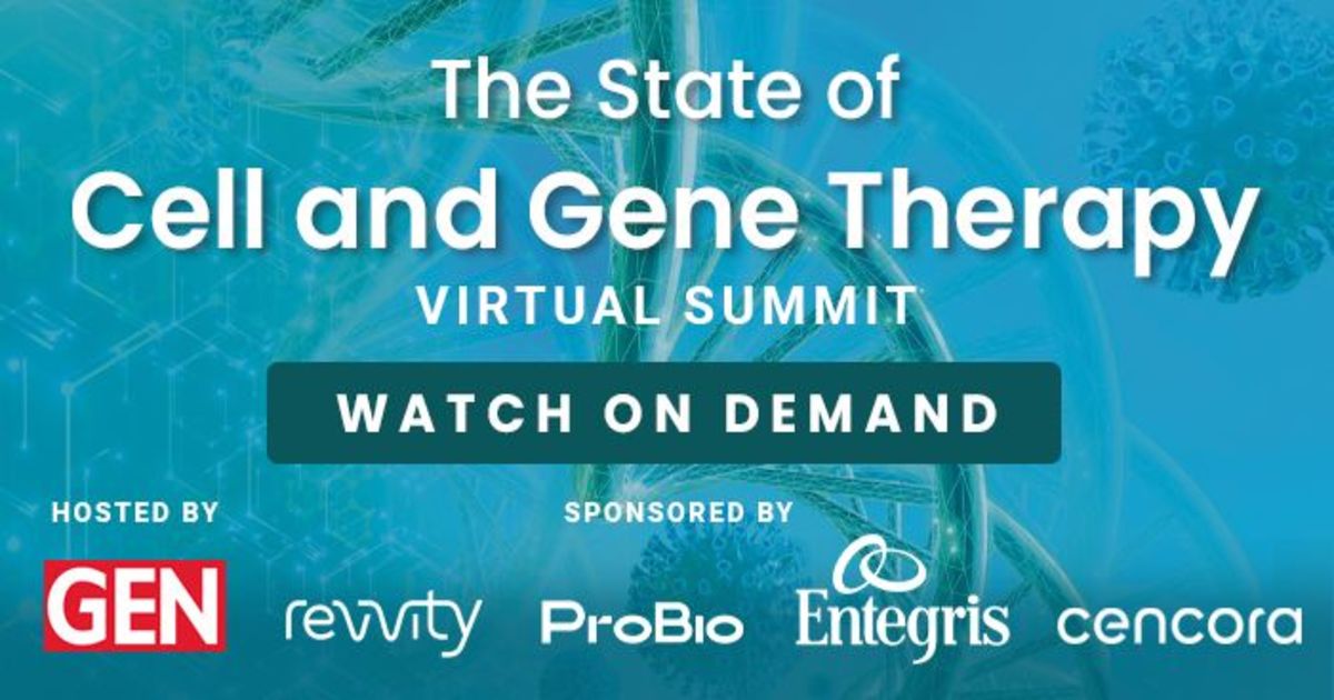 The State of Cell and Gene Therapy, Wed, Jan 21st, 2026 @ 11:00 AM ...