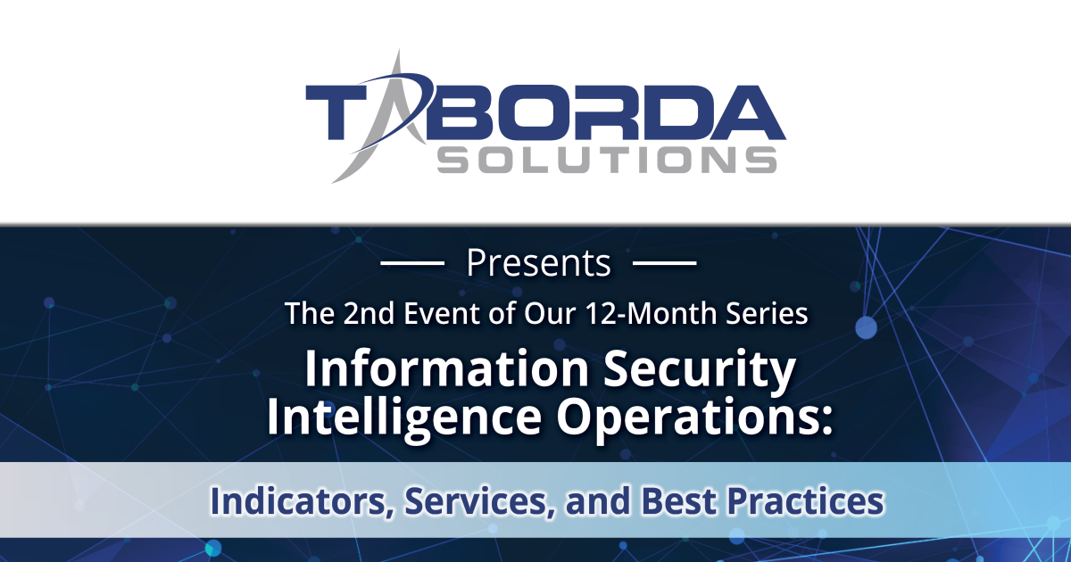Information Security Intelligence Operations: Indicators, Services, and ...