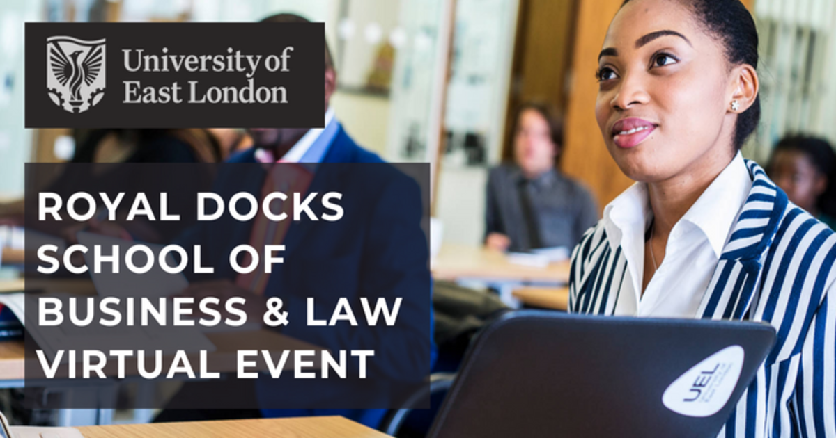 Royal Docks School of Business & Law Virtual Showcase (9 March 2023 ...