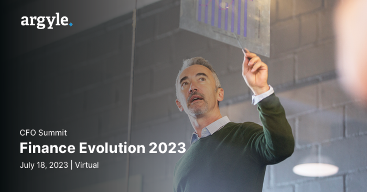 CFO Summit: Finance Evolution 2023, Tue, Jul 18th, 2023 @ 11:00 AM Accelevents