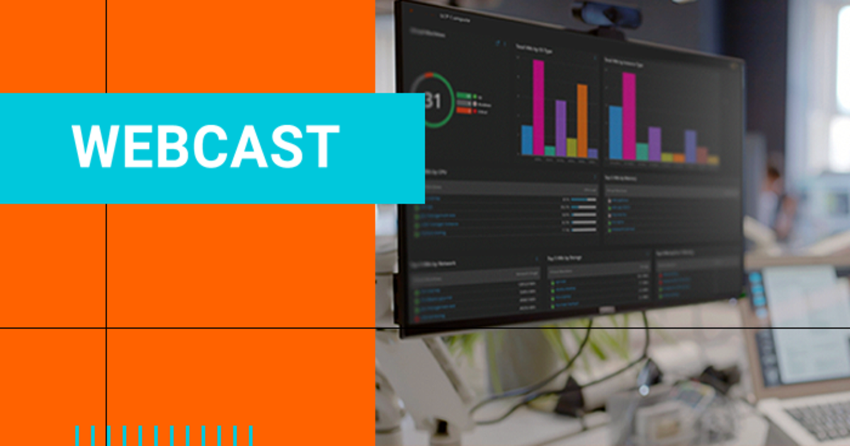 Webcast Transform Your IT Operations with SolarWinds Observability SaaS ...