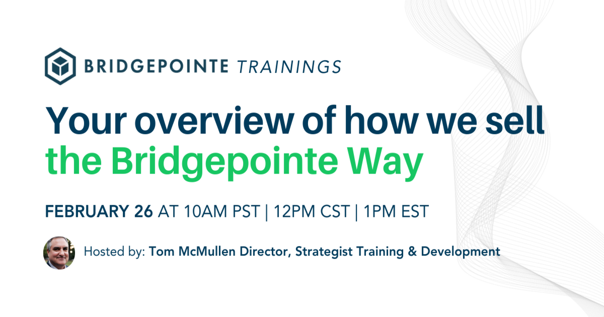 BPT Training: The Bridgepointe Way, Thu, Feb 26th, 2026 @ 1:00 PM ...