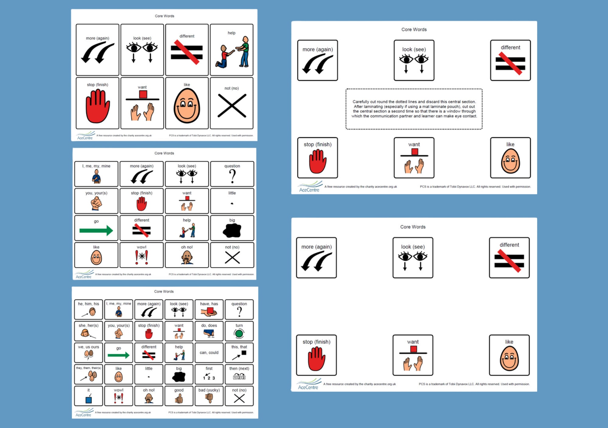 Customisable Symbol Charts | Ace Centre