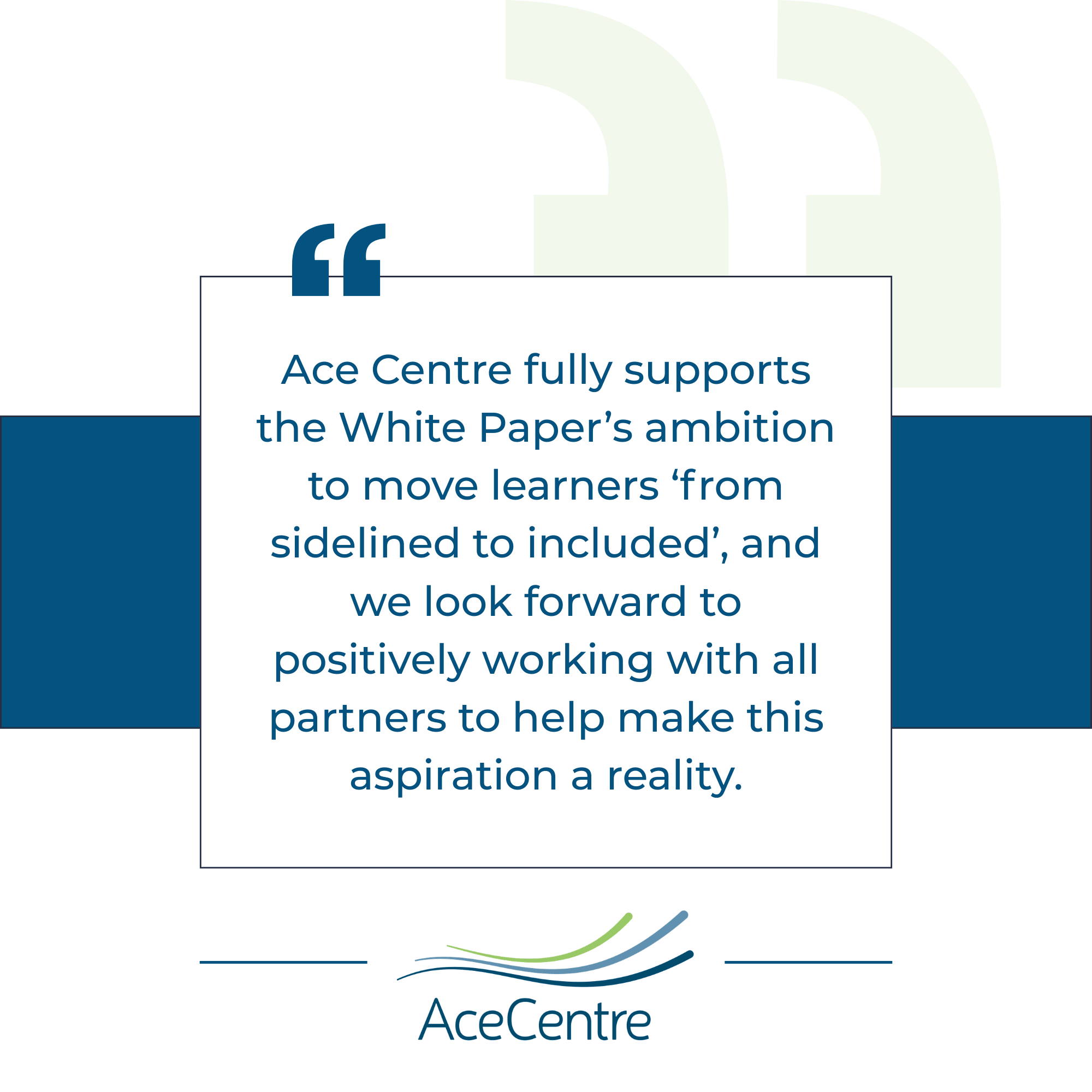 Ace Centre’s Positional Statement on the White Paper- Every Child ...