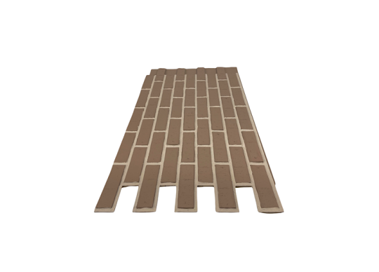 Texture Plus | Contemporary Brick | Faux Clay Wall Panels - Interlock
