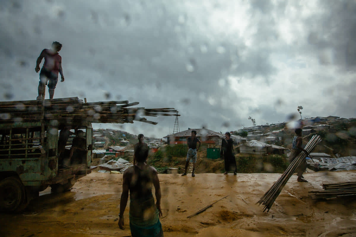 1 year after the Rohingya's exodus : The monsoon's ordeal