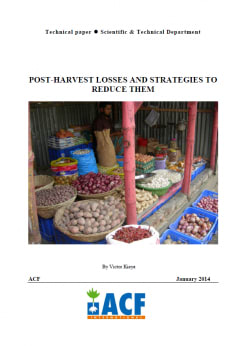 POST-HARVEST LOSSES AND STRATEGIES TO REDUCE THEM