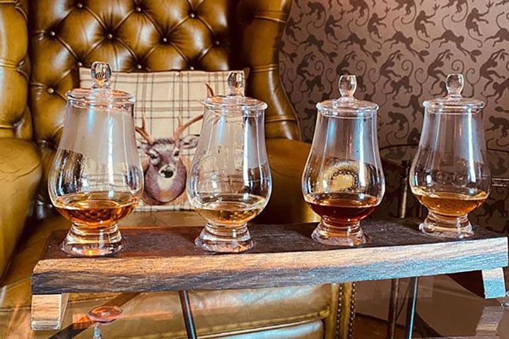 Self-Guided Whisky Tasting Flight at Barbican Botanics | AS.com