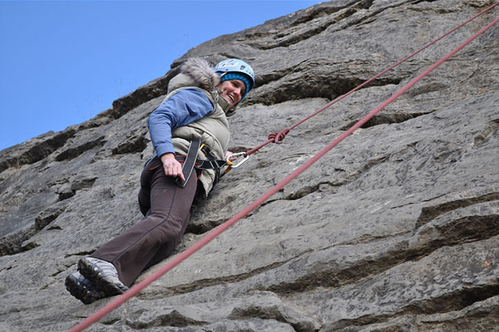 Rock Climb & Abseiling Taster for Four | Activity Superstore
